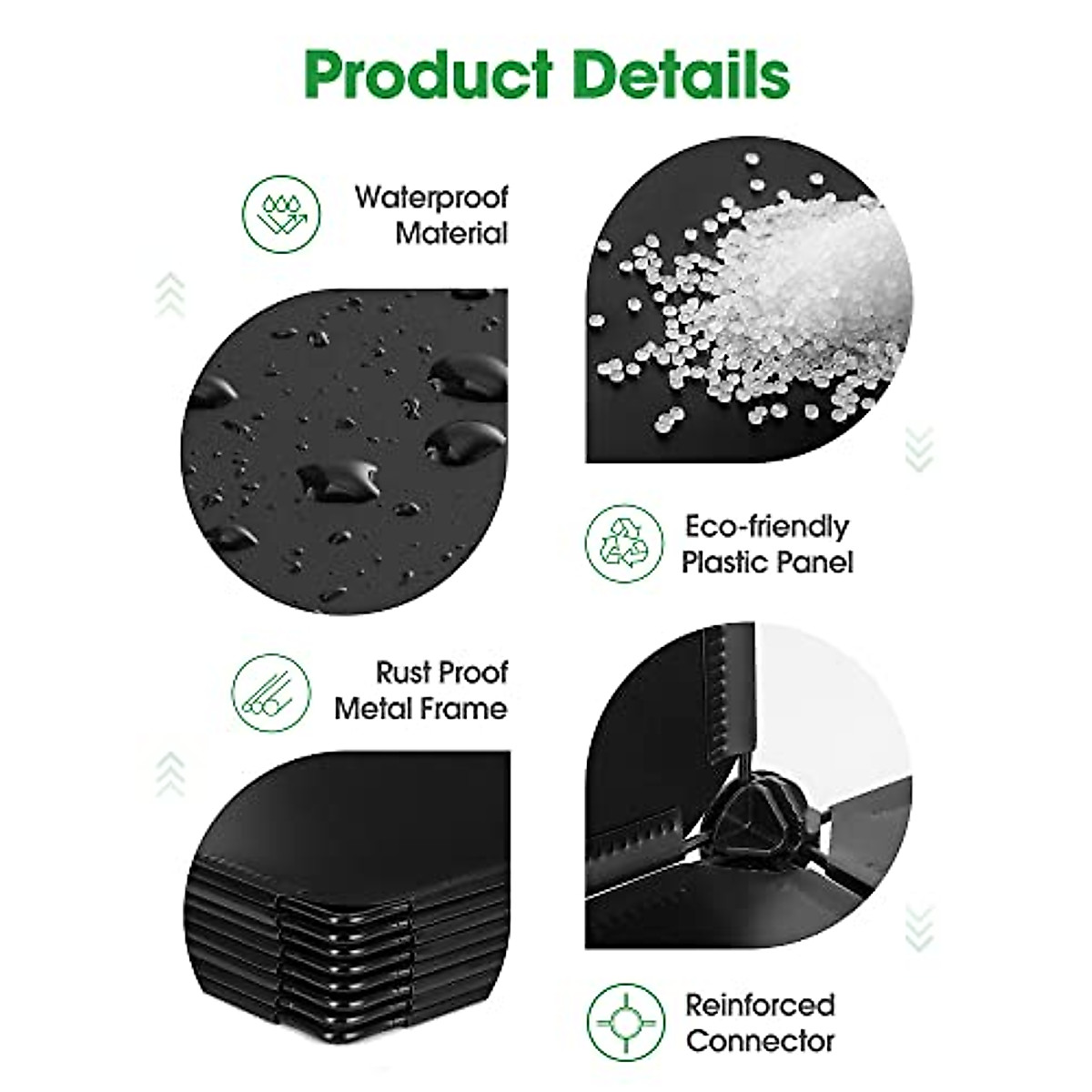 Puroma Closet Organizer 6 Cube Storage Organizer, Clothes with Mallet DIY Organizers and Storage, Portable Shelves Cabinet for Home, Office, Bedroom