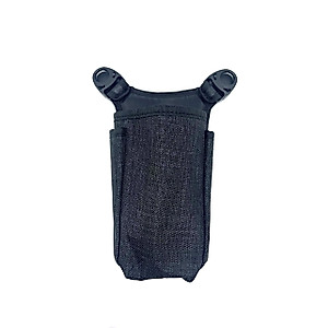Square Payment Pouch with Sling/Waistbelt and Rugged Metal Belt Clip