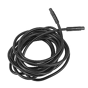 X AUTOHAUX 8 Pin 4m 13ft Backup Camera Extension Cable Dash Camera Cord Wires Car Rear View Camera