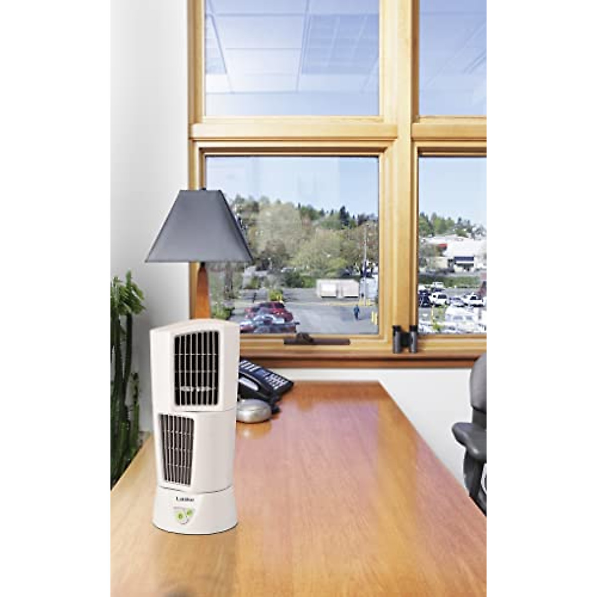 Lasko's Platinum Desktop Wind Tower (4917),White, Small