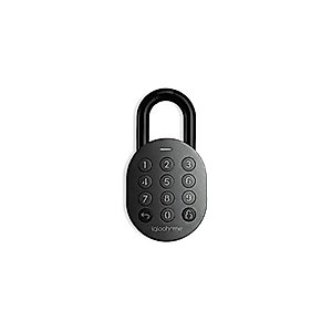 Igloohome Smart Padlock with Silicone Cover Kit - Smart Lock, No Internet Needed, Grant Remote Access via Bluetooth 4.1 / Pin / App (Android/iOS), - Lock for Gate, Bike, Locker, Chain, Storage Unit