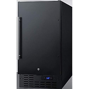 Summit SCFF1842 Upright Freezer, Black