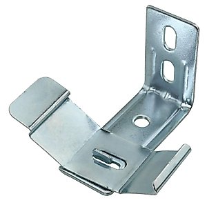 AXLIZER 4Sets Vertical Blinds L-Shaped Brackets Vertical Blinds Mounting Bracket, Clip Blind Extension Frame
