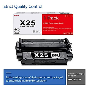 BIGSPCE X25 8489A001AA Toner Cartridge 1-Pack Compatible X25 Black Toner Replacement for Canon X25 imageCLASS MF3110 MF3111 MF3240 MF5530 MF5550 MF5730 MF5750 MF5770 Printer