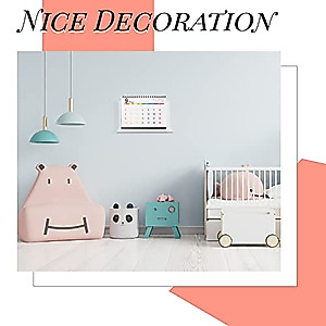 Wall Shelves Acrylic Display Shelf Acrylic Floating Shelves Acrylic Shelf Acrylic Wall Organizer with Screws for Kids Nursery Living Room Bathroom Bedroom Kitchen Office (Clear, 15 Pieces)