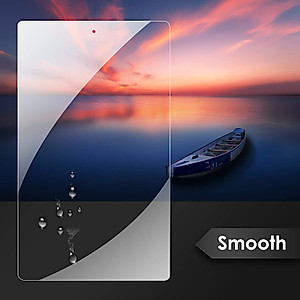 【2 PACK】Screen Protector for All New Fire 7/ Fire 7 Kids Pro Tablet 7 inch (9th/ 7th Generation, 2019/2017), DETUOSI Ultra Clear/Case Friendly/Touch Sensitive/Bubble Free/Anti-Scratch Tempered Glass