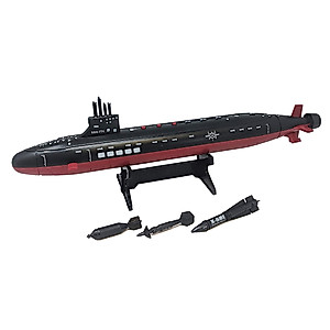 16.5 Inch Toy Navy Black Submarine with Sound Effects and Torpedo (2 Pack)