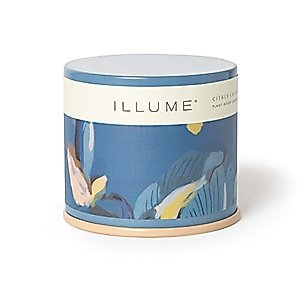 Illume Beautifully Done Essentials Citrus Crush Vanity Tin Scented Candle