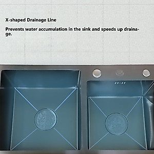 TRGCJGH Bathroom Vanity with Top Sink, Wooden Double Door Bathroom Storage Vanity, Bathroom Vanity and Sink Combo, Bathroom Vanity(780X430mm/30.7X16.9in,Black)