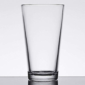 Personalized Pint Beer Glasses 2 x with Etched Vintage Text Logo Design, Set of 2