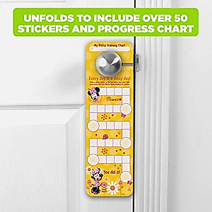 Ginsey Disney Minnie Mouse 4 Piece Premium Potty Training Starter Set