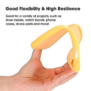 eSUN 1.75mm TPU 95A Flexible 3D Printer Filament 1KG Spool (2.2lbs), Black