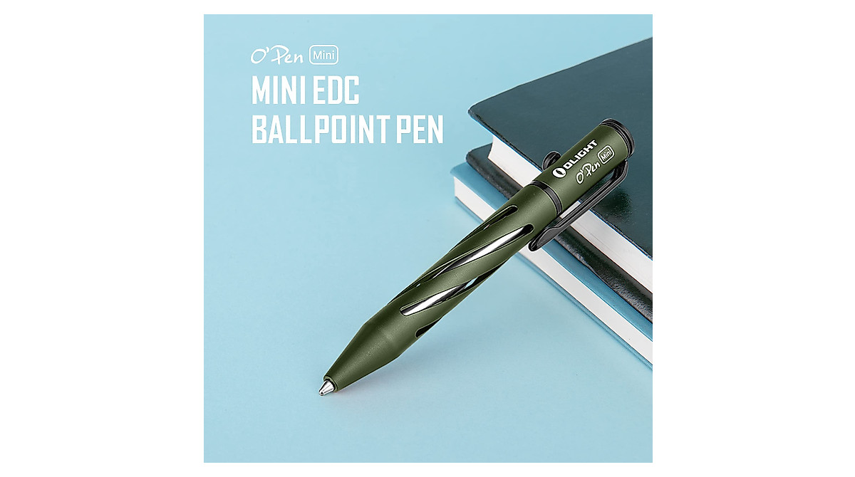 OLIGHT Open Mini Ballpoint Pen - Compact, Durable & Smooth Writing