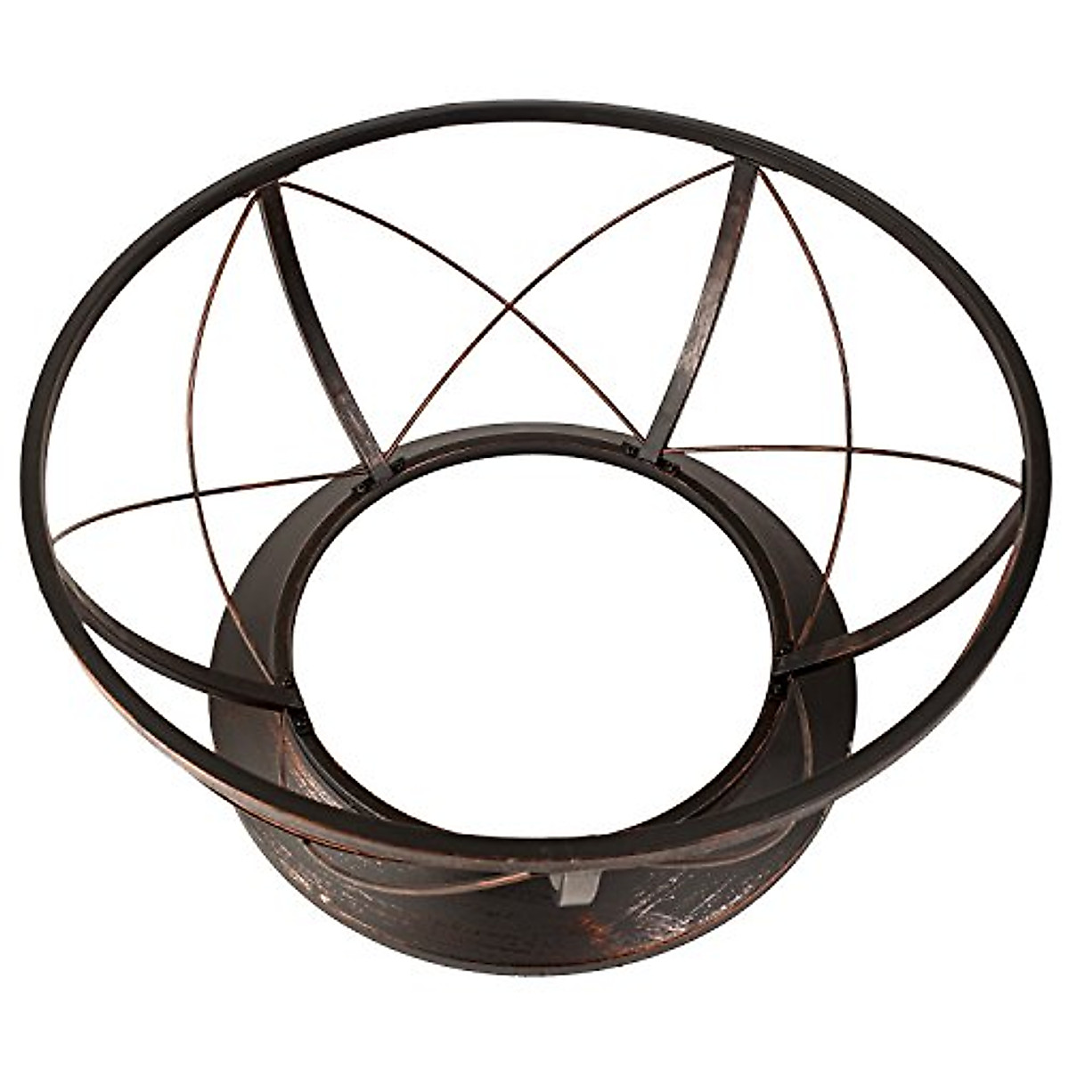 Pleasant Hearth OFW717RC Palmetto Fire Pit with Cooking Grid