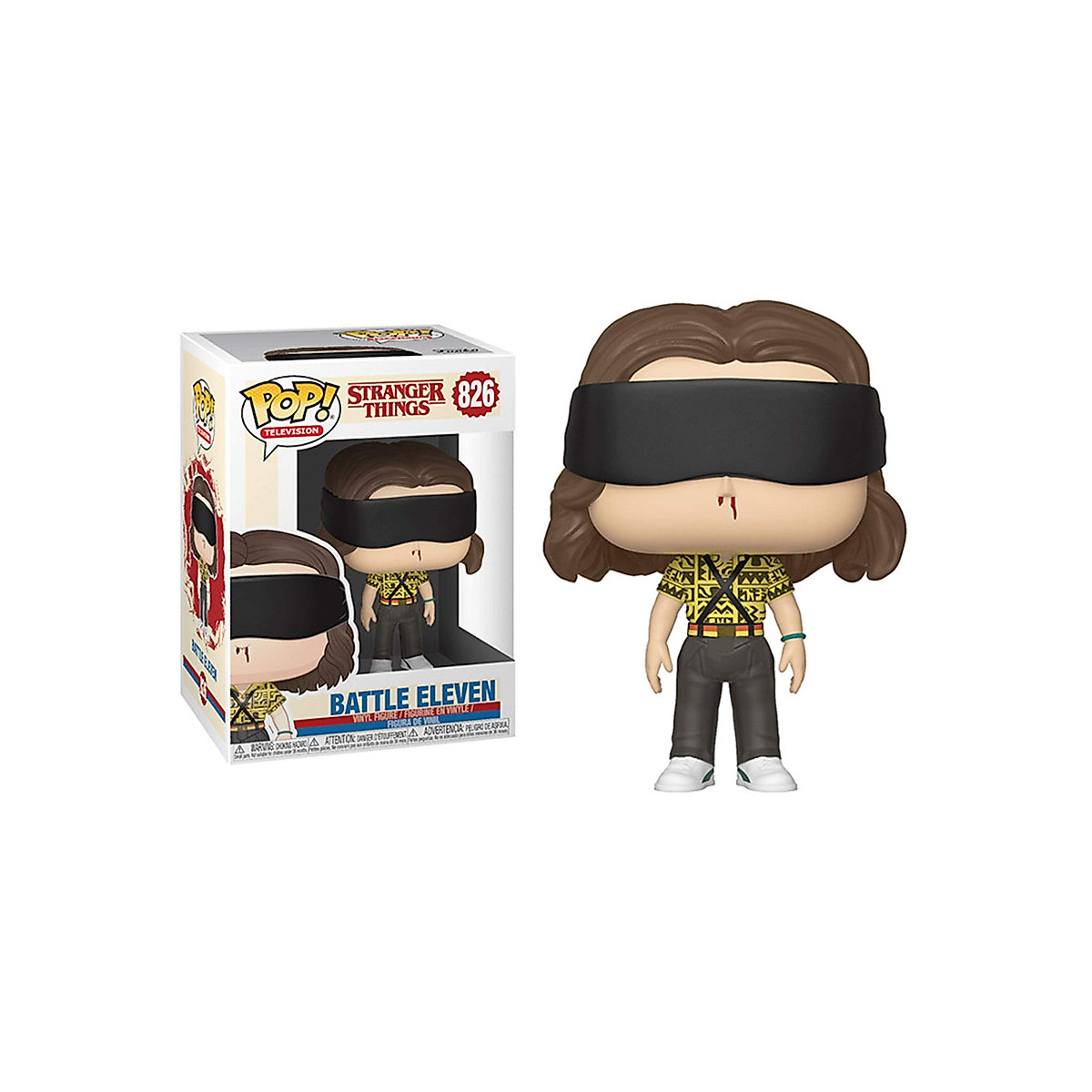Funko Pop! Television: Stranger Things - Battle Eleven, Multicolor, us one-Size