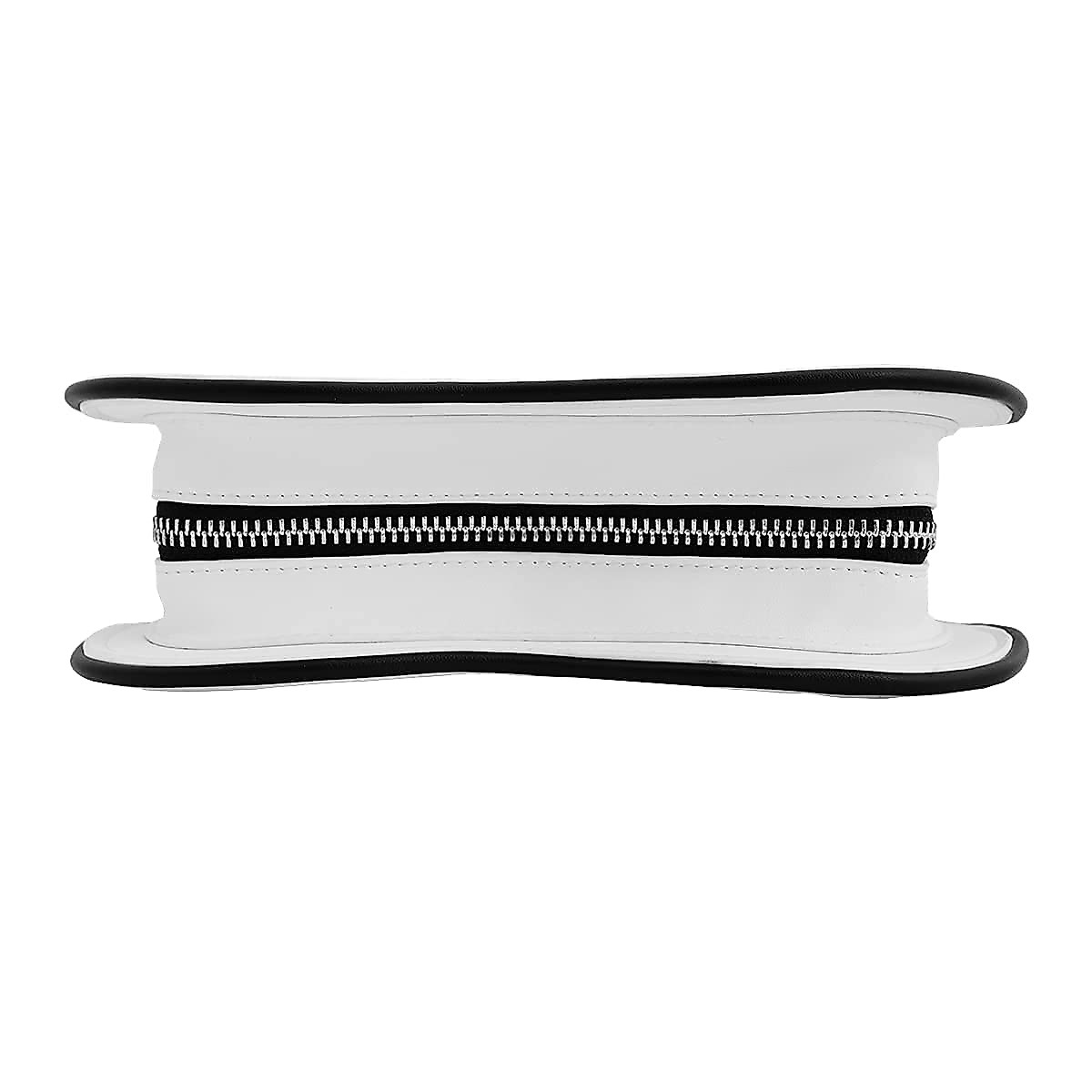 happyteeth Tooth Purse | Tooth Shape Handbag PU Crossbody Metal Chain Shoulder Bag Adjustable Strap Clutch