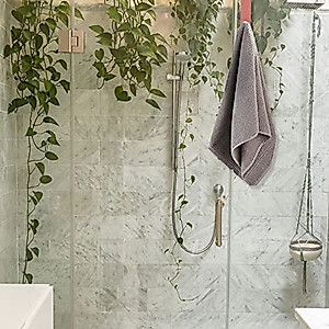 NUOBESTY Over The Door Hook Door Towel Rack Door Hanger Coat Hanging Hooks Rack Organizer for Hat Belt Shirt Towels Clothes Pink