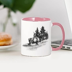 CafePress Elk Mug Ceramic Coffee Mug, Tea Cup 11 oz