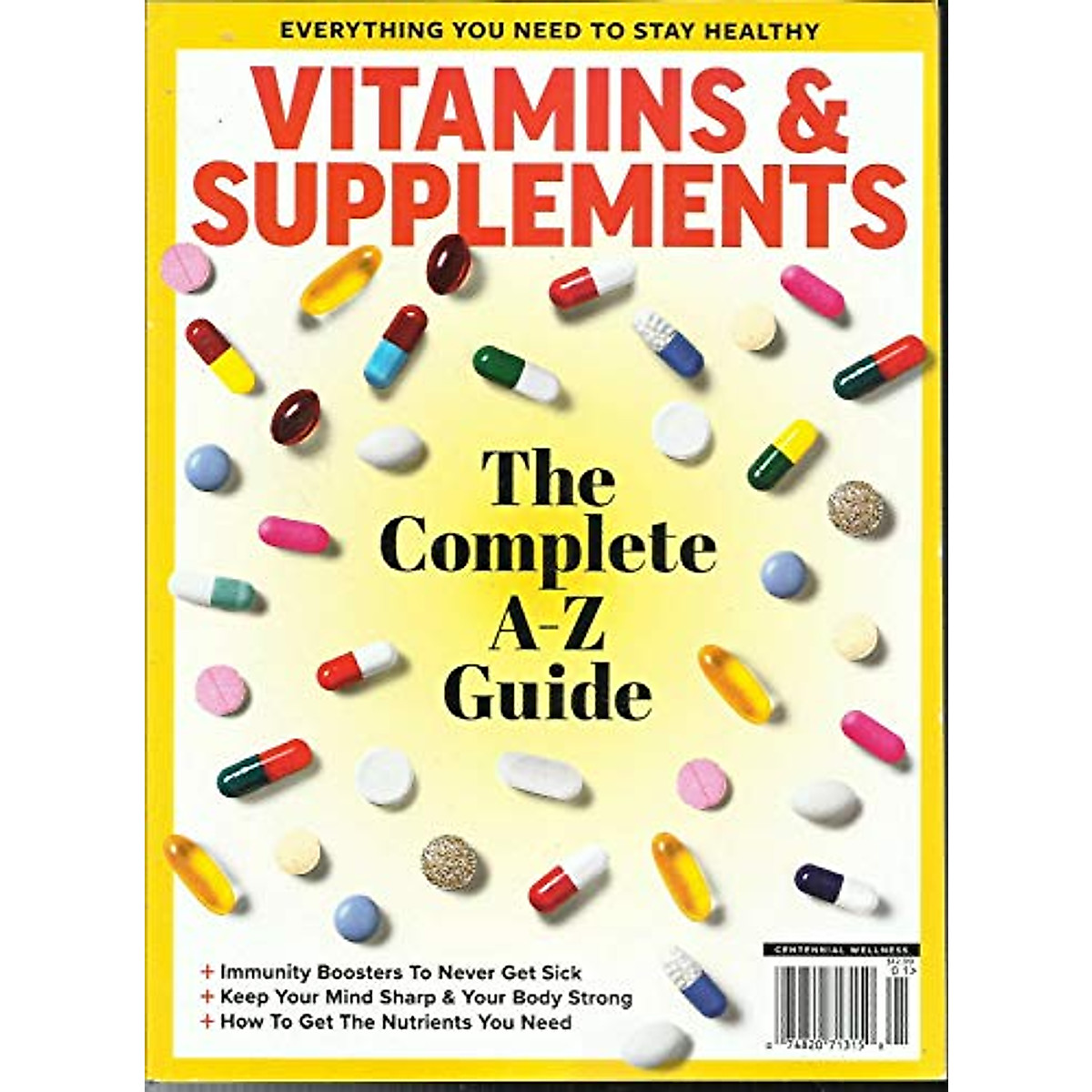 VITAMINS & SUPPLEMENTS MAGAZINE, THE COMPLETE A-Z GUIDE SPECIAL ISSUE, 2018