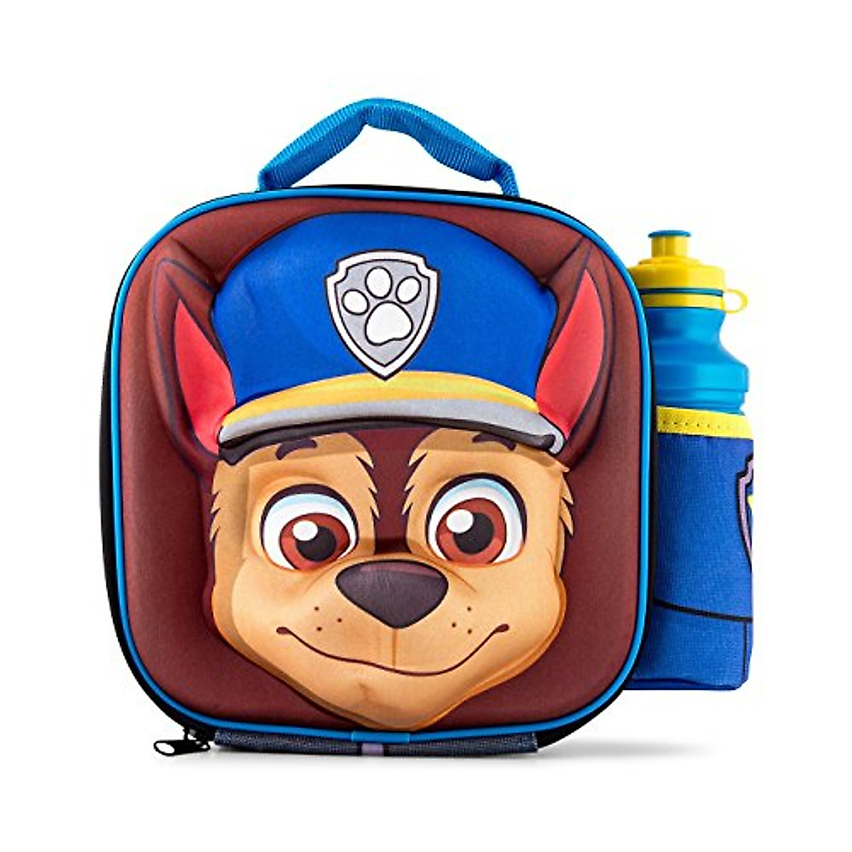 Paw Patrol Chase 3D Thermal Lunch Bag and 500ml Bottle Set