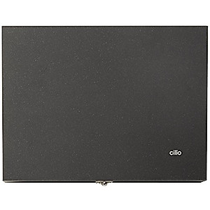 Cilio Piave Brushed Stainless Steel Cheese Knife in Wooden Box, Set of 4