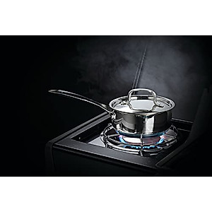 Napoleon 70046 Stainless Steel 2-Piece Sauce Pan Set Grill Accessory