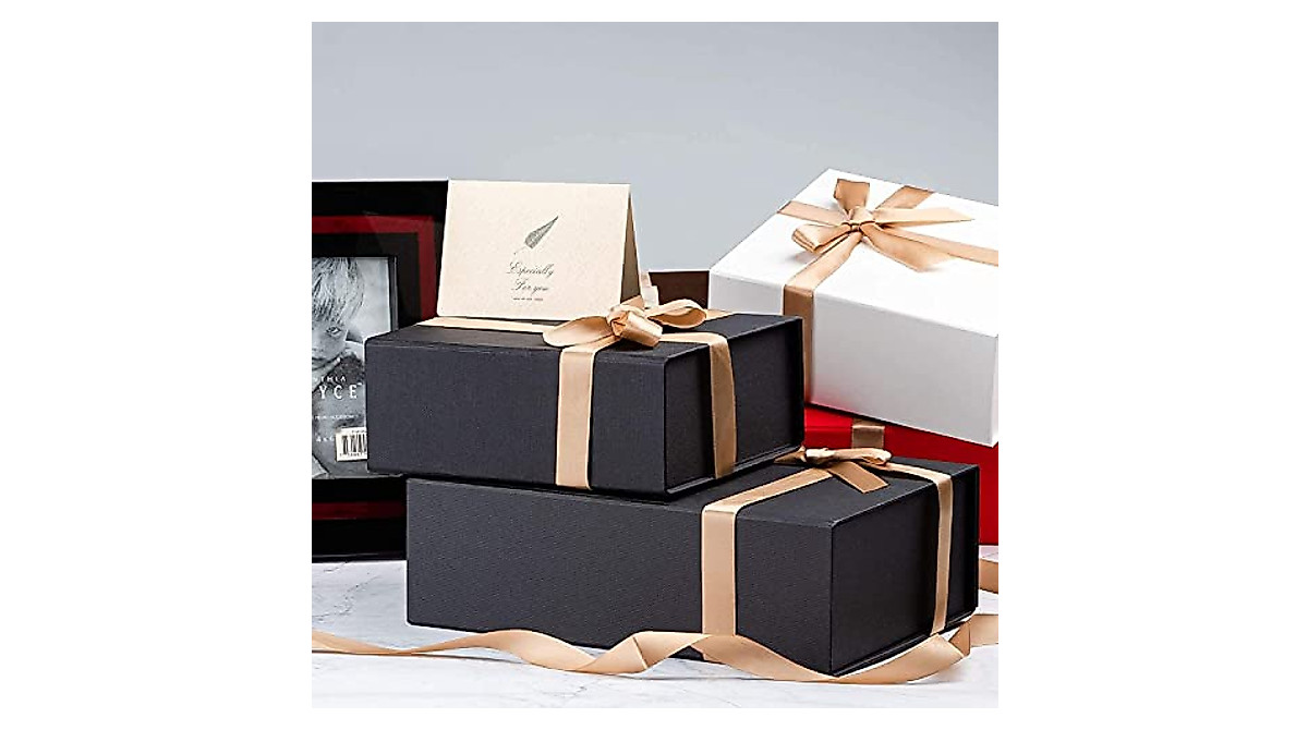 LIFELUM 5 Pack Gift Boxes - Stylish & Reusable