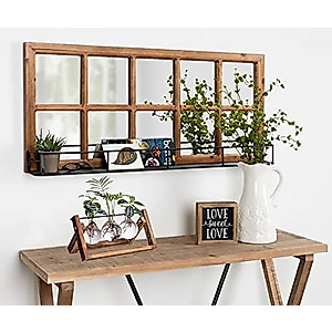Kingbuy Plant Propagation Stations Terrarium Glass Desktop Planter with Retro Wooden Stand 3 Bulb Vases for Hydroponics Indoor Office Desk Home Decor, Plant Holder Lover Gifts for Women