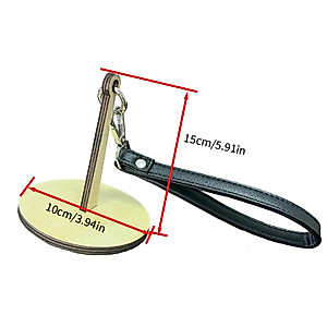 Portable Wrist Yarn Holder Wrist Pendant Yarn Ball Holder Mini Minder Prevents Yarn Tangling and Misalignment Ultimate Companion for Every Knitting and Crochet Enthusiast (Red)