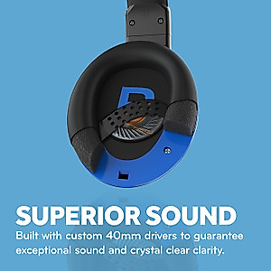 ThinkWrite Technologies / TWT Audio Duro, TW210 (2nd Gen) | Premium Over-Ear Wired Black Headset with Noise Reducing Microphone (3.5mm Jack)