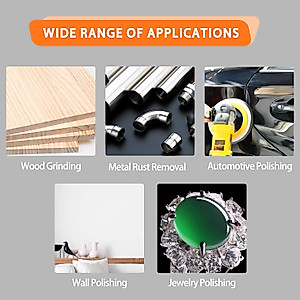 Seayoon 100 PCS 5 Inch Sanding Discs, 8 Hole Hook and Loop Sandpaper 60 80 120 180 240 320 400 Assorted Grits Sand Paper for Random Orbital Sander