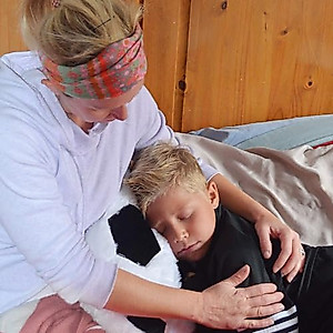 CatchStar Soccer Pillow Fluffy Soccer Plush Pillow Soft Stuffed Soccer Throw Pillow Decorative Round Large Soccer Pillow Cushion Big Sports Toy Gift for Kids Boy Children Room Decoration