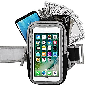 Pxinhui Sport Running Cell Phone Case Holder Exercise Arm Band Bag Pouch for Samsung Galaxy S21 S20 A10S A51 Note10 Google Pixel 4a543a Moto G Stylus G8 Power E6s iPhone 1211 Pro MaxXSXR,Black