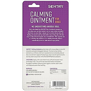 SENTRY Calming Ointment for Dogs, Fast-Acting Releif for Anxious Dogs, 1.5 oz