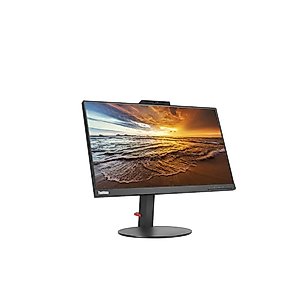 Lenovo 61BBMAR6US ThinkVision T22v 21.5" FHD LED Monitor Black (Renewed)