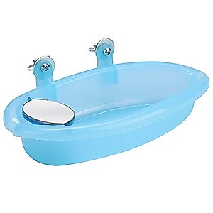 Bird Accessory Bath Box, Bird Bath, Bird Cage Bath, for Canary for Pet Brids