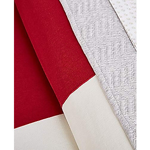 Lacoste Cliff Duvet Set, Full/Queen, Red