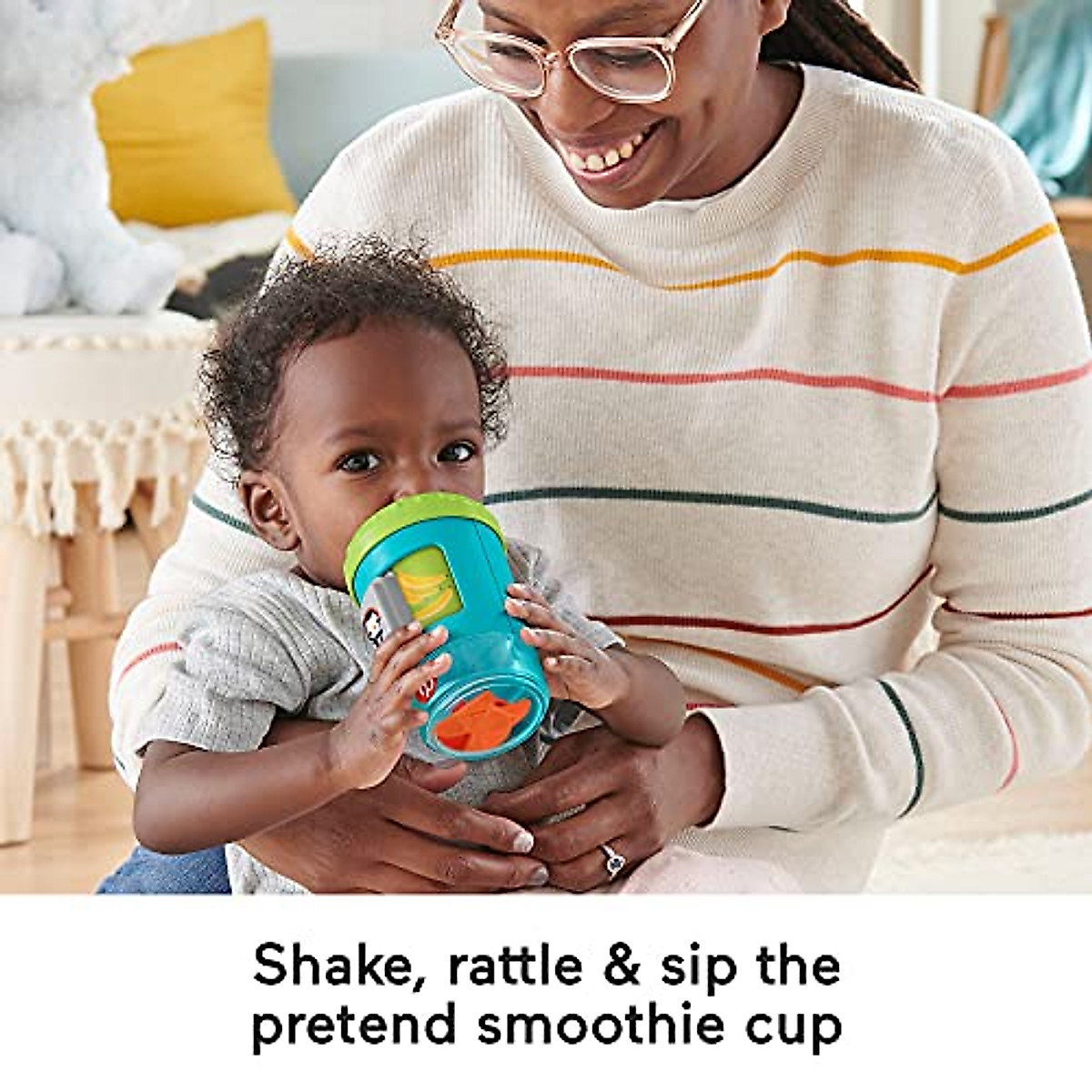 Fisher-Price Hello Role Play Play Kit, Curated Gift Set of Pretend Play Toys for Infants and Toddlers Ages 12 Months and Up