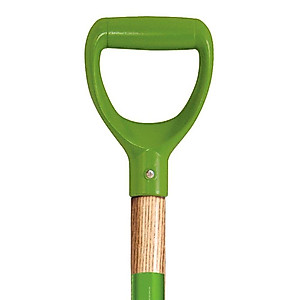 AMES 2682700 Poly Scoop with Hardwood Handle and D-Grip, 46-Inch
