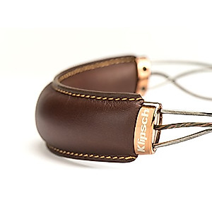 Klipsch X12 Bluetooth Neckband Headphones (Brown Leather)