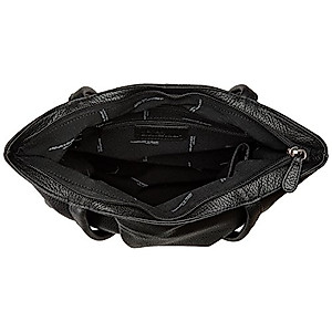 Derek Alexander Ns Shopper Bag with 2 Front Pockets, Black, One Size