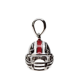 Stone Armory Ohio State Jewelry - OSU Football Helmet with Austrian Crystal Bead - Hypoallergenic and Adjustable 16-20in - Ohio State Gear for Women