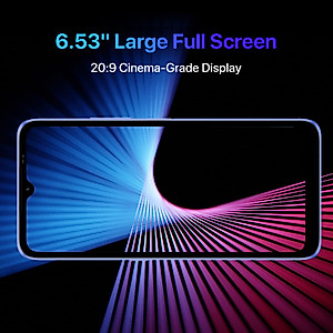 UMIDIGI Power 5s 4/64GB Unlocked Cell Phone,4G Dual sim Android 11 Smartphone, 6150mAh Battery, 256G Expandable Mobile Phones, 6.53" HD Display Plus 16MP AI Triple Camera Straight Talk Phone.