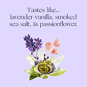 Lightwave by Kin Euphorics, Non Alcoholic Spirits, Prebiotic, Nootropic, Botanic, Adaptogen Drink, Lavender-Vanilla, Ginger, and Birch, Calm the Mind and Mellow the Mood, 8 Fl Oz (4pk)