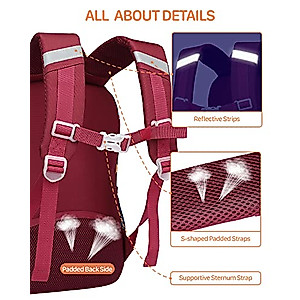 Bagseri Preschool Backpack, Kids Backpacks for Boys, Toddler School Backpack with Chest Strap BPA Free, 15 Inch (Astronaut, Dark Blue)