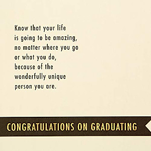 Hallmark High School Graduation Card (Your Life Is Going to Be Amazing), High School, Amazing (599GGJ4855)