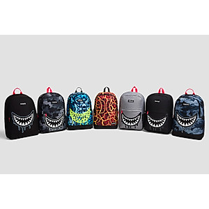 Hurley Unisex-Adults One and Only Backpack, Grey Camo Shark, Large