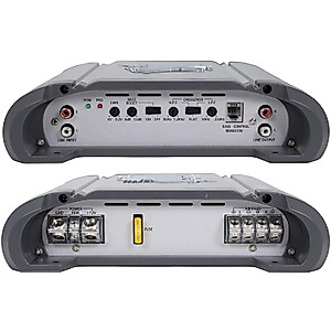 SoundXtreme Audio System ST1000.2 Stereo Car Amplifier - 2000 Watt Amp, 2/4 Ohm Stable, Class A/B, Mosfet Power Supply, Remote Subwoofer Control, Subwoofer Amplifier