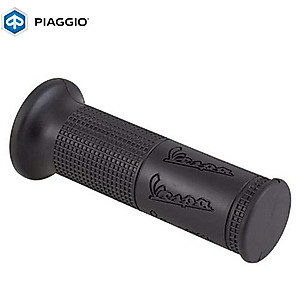 Vespa OEM Right Hand Grip 666845 - Genuine Piaggio Replacement for Vespa Scooters - Throttle Grip with Comfortable Rubber Design