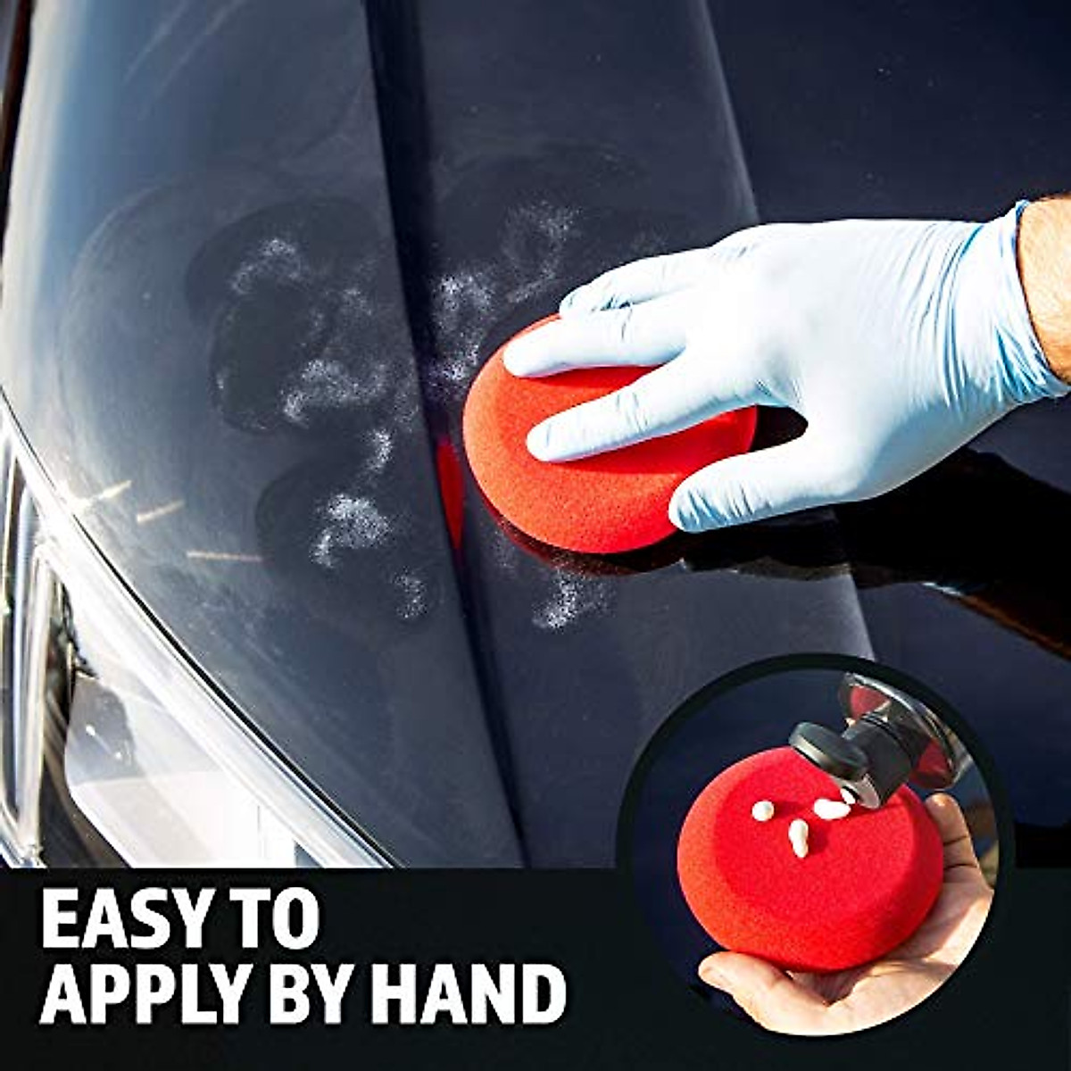 Carfidant Premium Liquid Car Wax Kit - Ultimate Liquid Wax Paint Sealant - Easy to Apply - Nano-Polymer Protection - Car Detailing Products Car Wash Kit - Microfiber Towel + Applicator